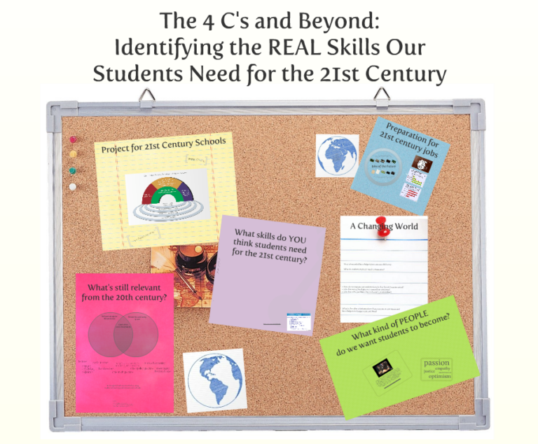 Truth For Teachers | Do your classroom routines support the 4 C's?