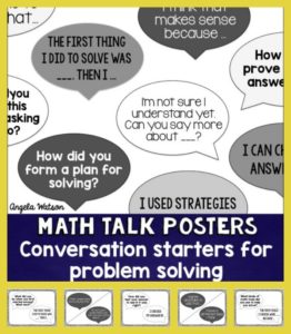 Truth For Teachers - How to use math talk cards/posters to promote ...
