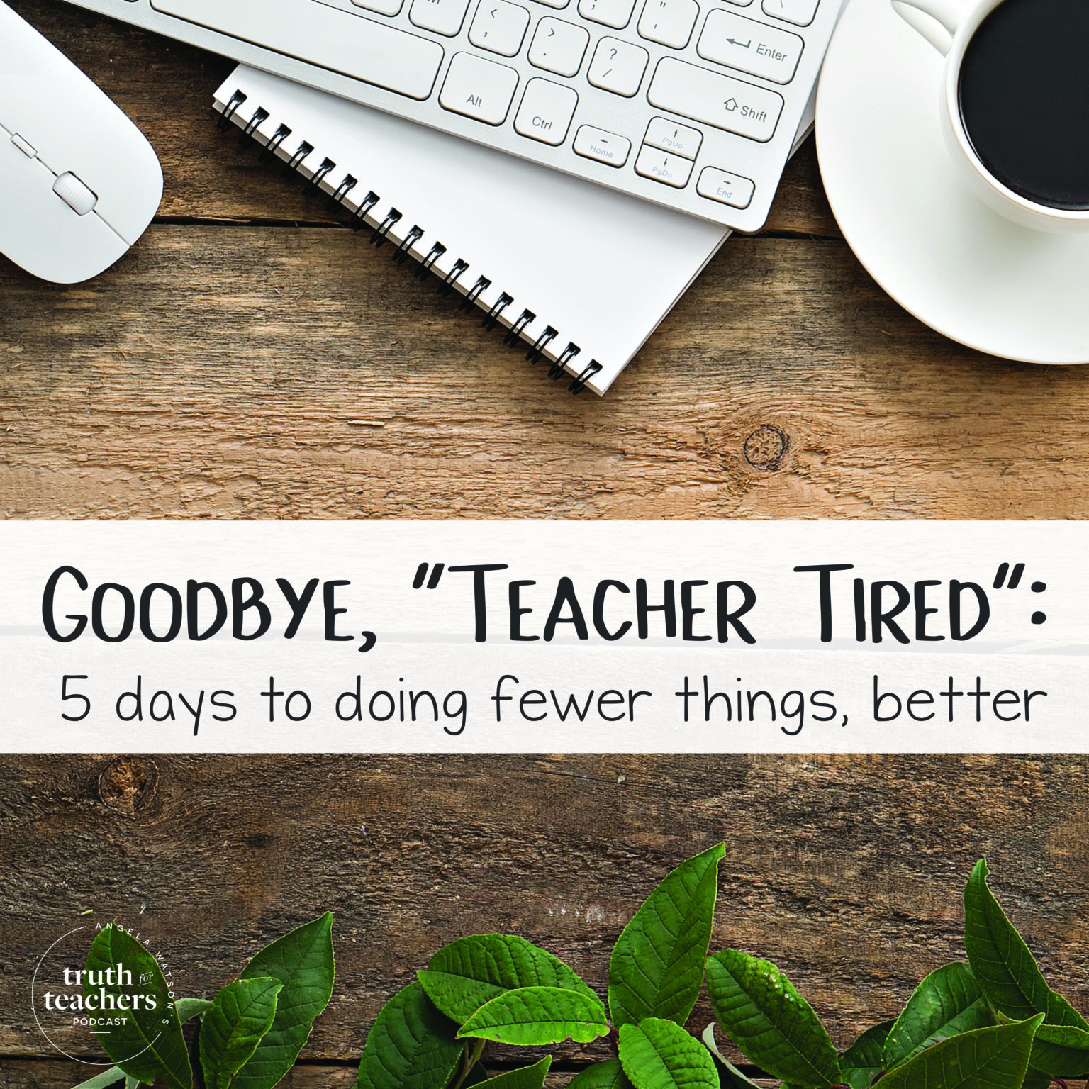 Truth For Teachers - Goodbye, "Teacher Tired"