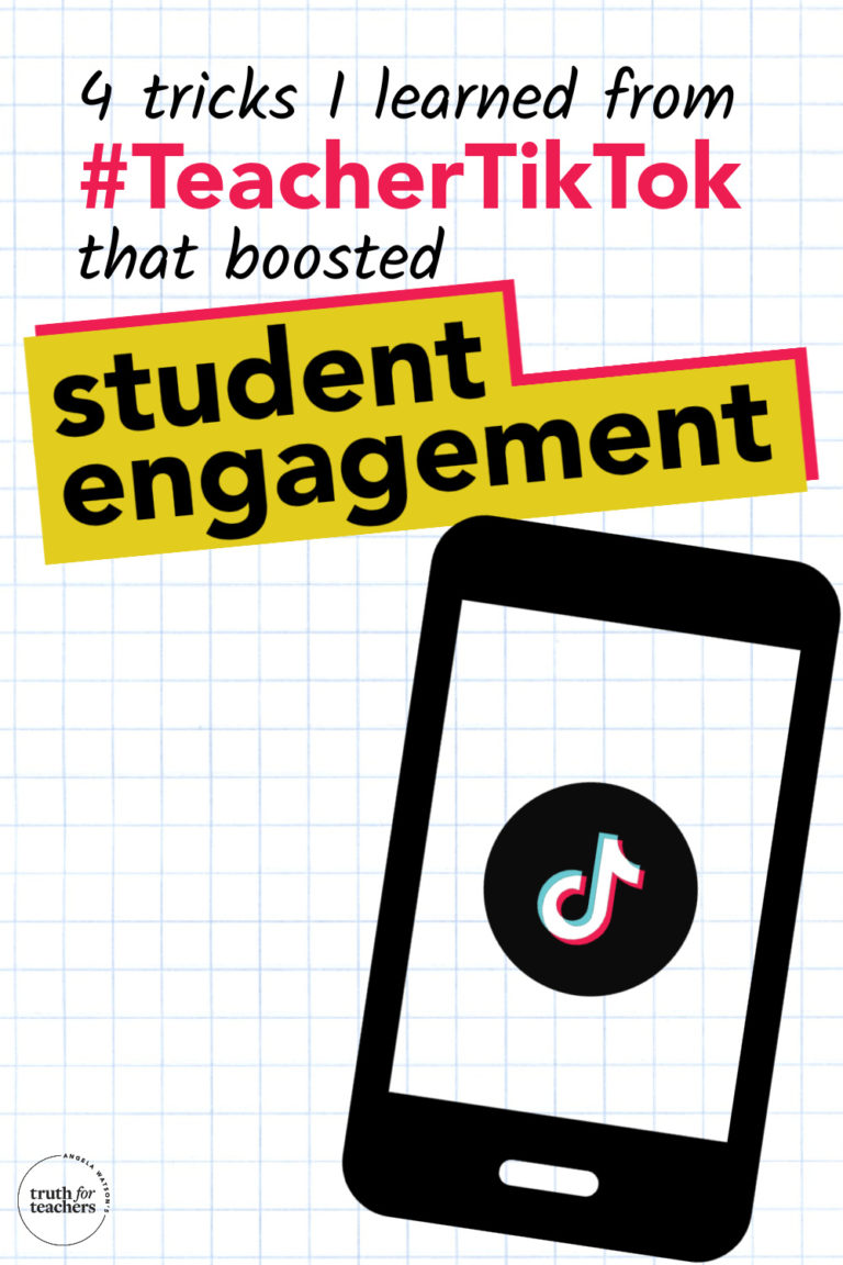Truth For Teachers - Increase student engagement with these 4 # ...