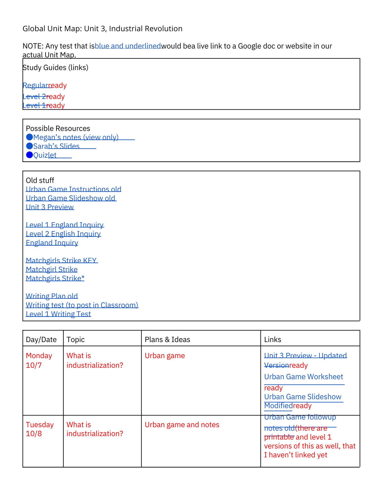 Truth For Teachers - A peek inside one teacher’s lesson planning process