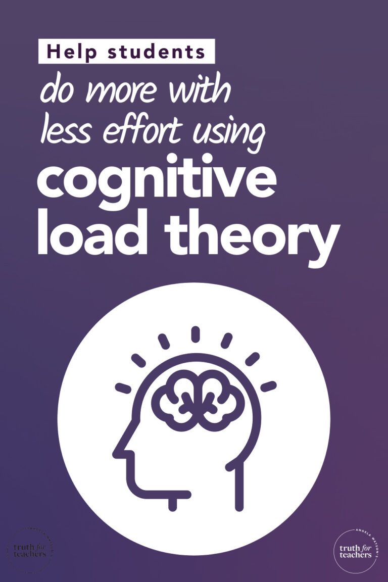 Truth For Teachers - Help students do more with less effort using ...