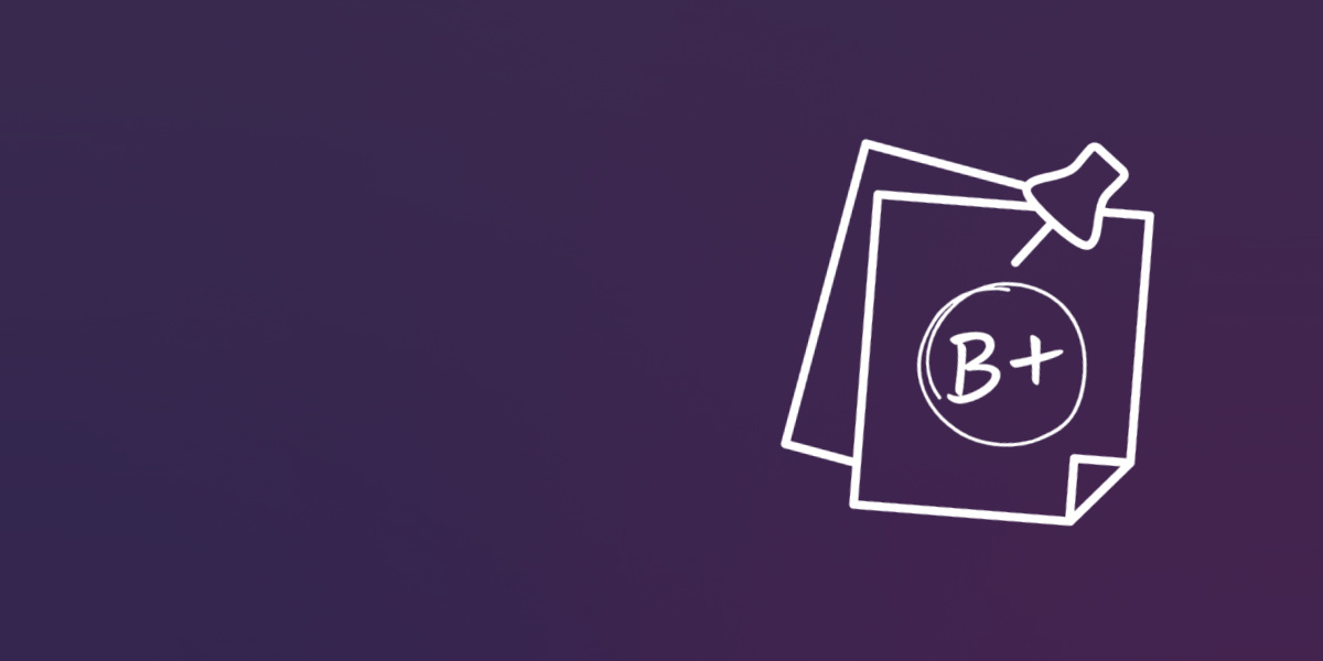 Truth For Teachers - What could be possible if you aimed for B+ work?