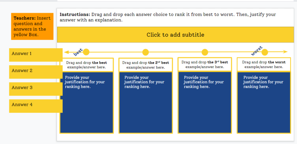 Truth For Teachers - Sort, Rank, & Justify: The powerhouse ...