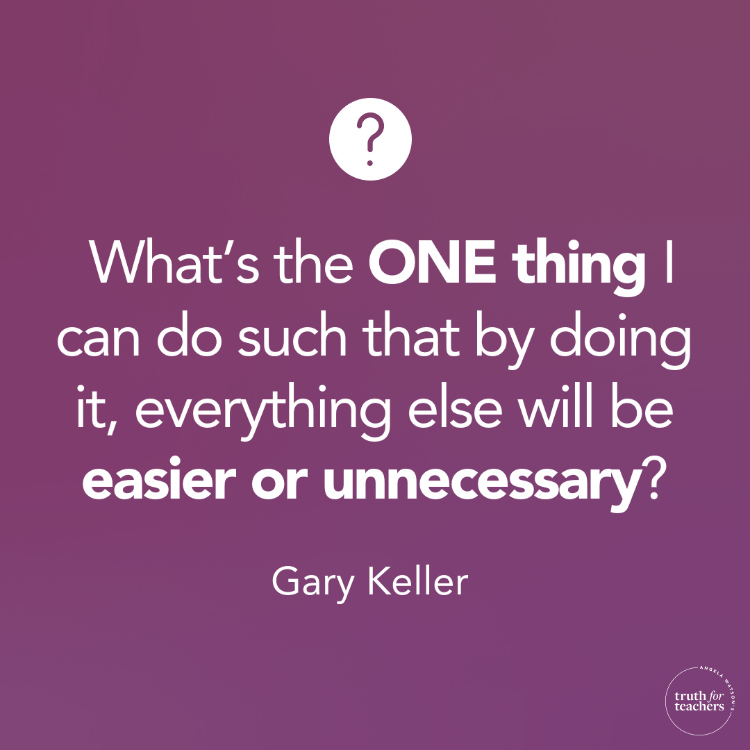 Truth For Teachers - The power of asking better questions