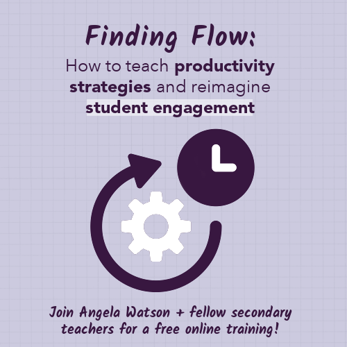 Improve student engagement with FREE Finding Flow Training