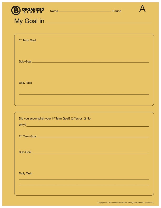 Truth For Teachers - How a daily binder routine teaches students the ...